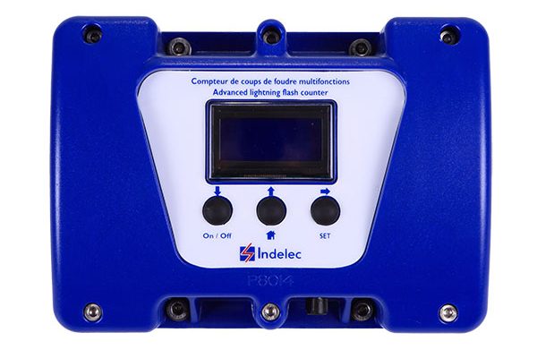 Digital lightning flash counter tester - Indelec